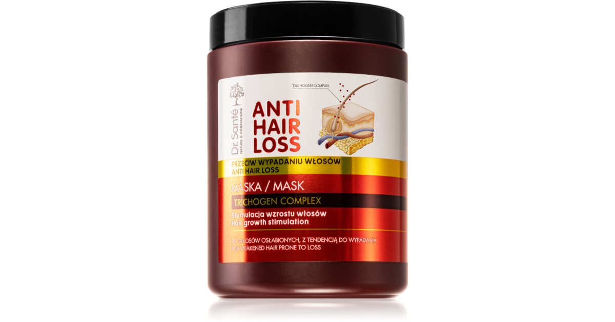 Dr. Santé Anti Hair Loss Mask to support hair growth reviews | notino.ie