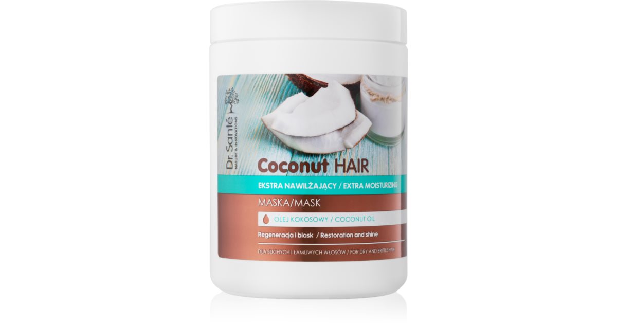 Dr. Santé Coconut Hydrating Mask to add shine to dry and brittle hair ...