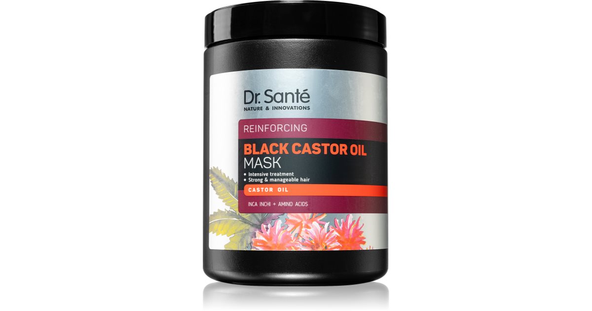 Dr. Santé Black Castor Oil masque capillaire intense | notino.be