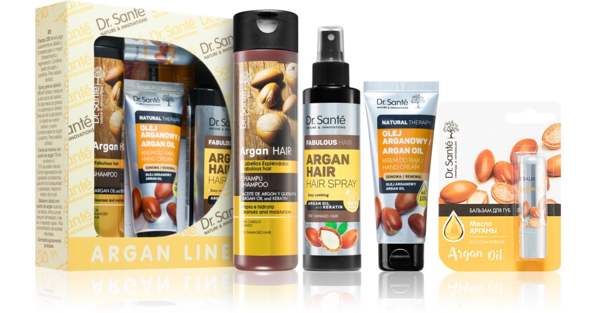 Dr. Santé Argan Gift Set with argan oil | notino.ie