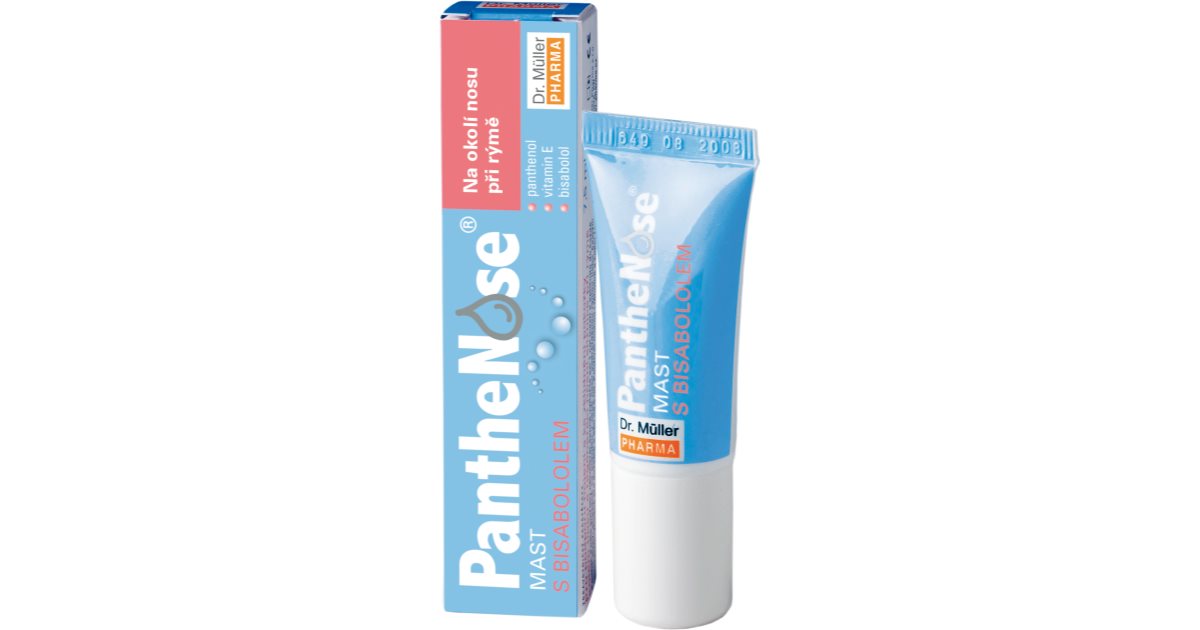 Dr. Müller PantheNose® with bisabolol pomada para calmar la mucosa ... Dr. Müller PantheNose® with bisabolol pomada para calmar la mucosa ...