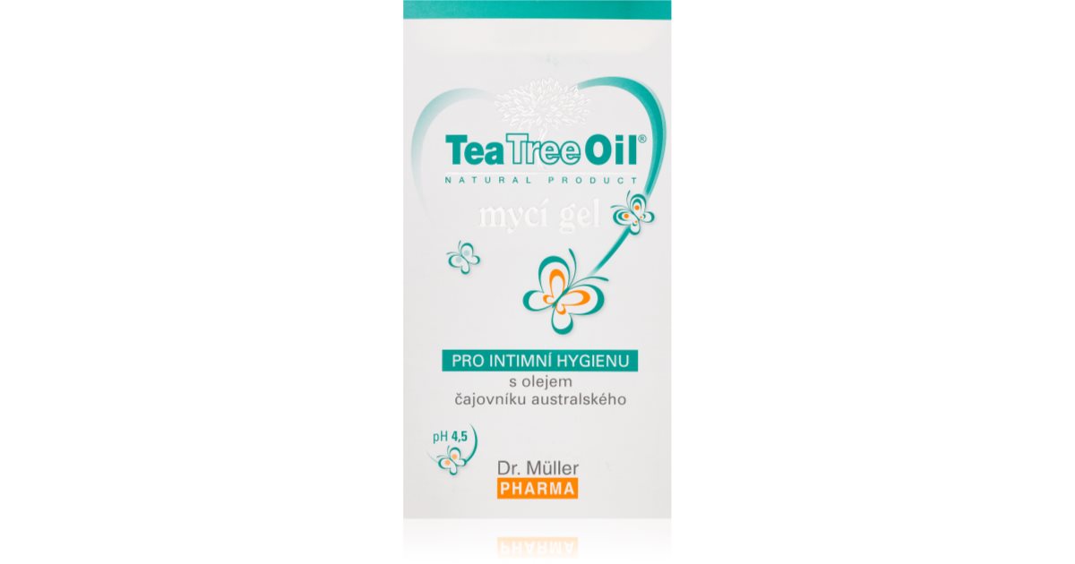 Dr. Müller Tea Tree Oil For intimate hygiene intimate hygiene gel with ...