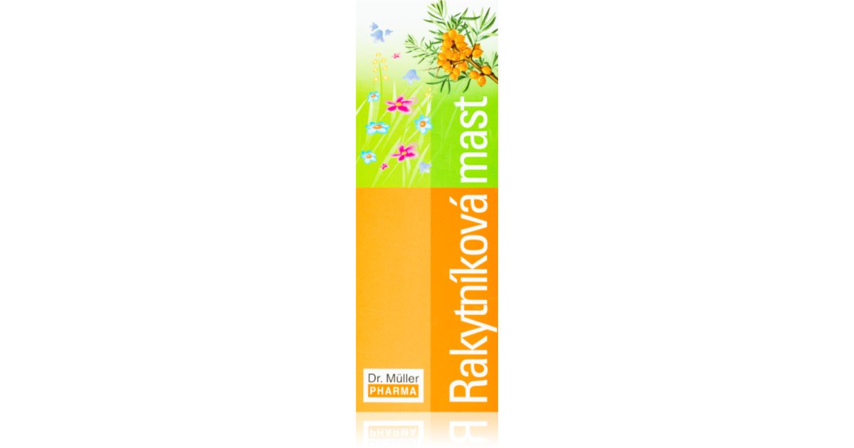 Dr. Müller Sea buckthorn ointment pommade pour peaux sèches | notino.fr