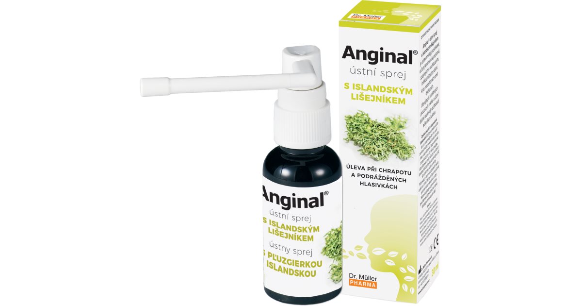 Dr. Müller Anginal® spray bucal para calmar la mucosa de la cavidad ...