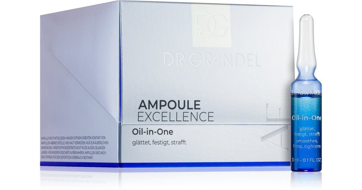 Dr. Grandel Ampoule Excellence Oil-in-One sérum rajeunissant en ...