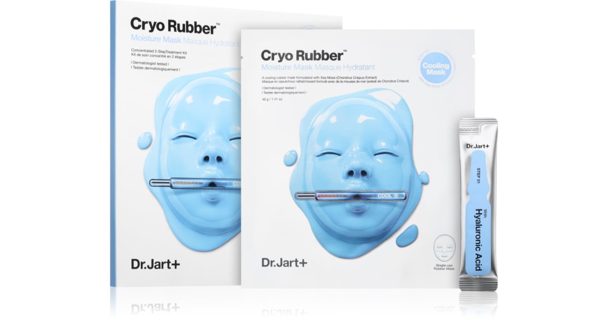 Dr. Jart+ Cryo Rubber™ with Moisturizing Hyaluronic Acid Masque en ...