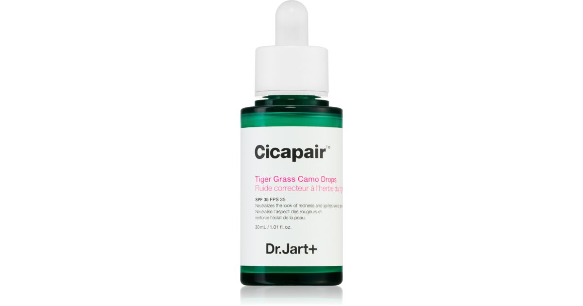 Dr. Jart+ Cicapair™ Tiger Grass Camo Drops SPF 35 Light Tinting Fluid ...