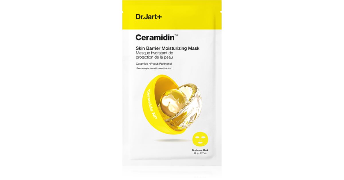 Dr. Jart+ Ceramidin™ Skin Barrier Moisturizing Face Mask | Livrare ...