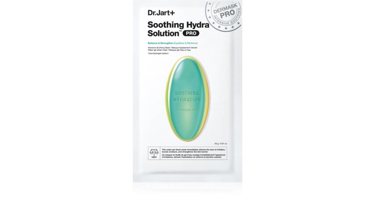 Dr. Jart+ Soothing Hydra Solution™ Intensive Soothing Mask regeneráló ...