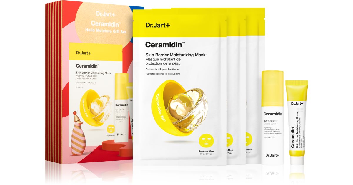 Dr. Jart+ Ceramidin™ Hello Moisture Gift Set coffret cadeau | notino.fr