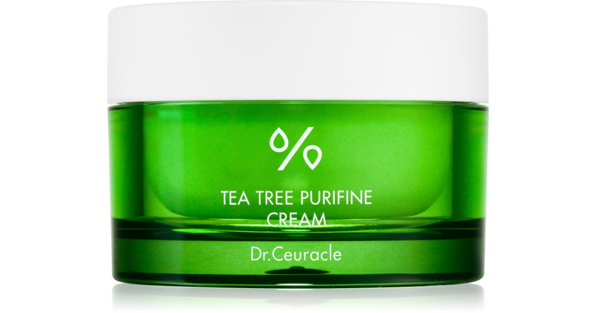 Dr.Ceuracle Tea Tree Purifine 80 soothing face cream with tea tree ...
