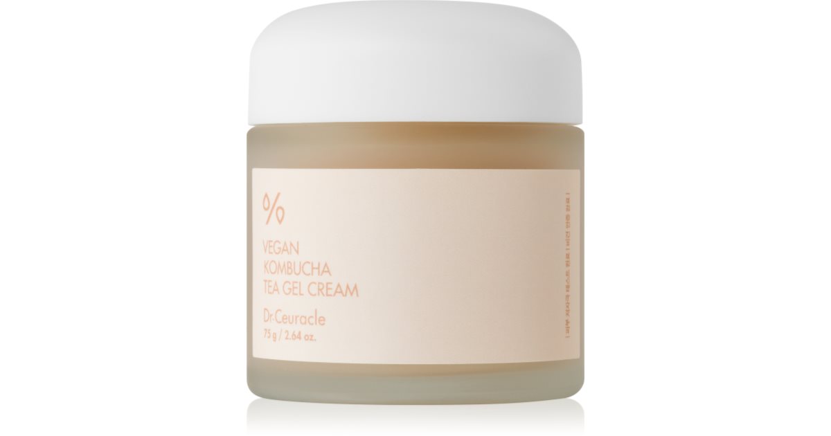 Dr.Ceuracle Vegan Kombucha Tea intensive moisturising cream with gel ...