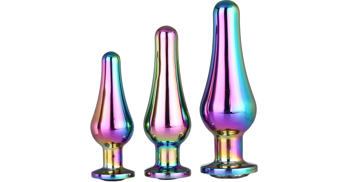 Dream Toys Gleaming Love Rainbow Butt Plug Set | notino.at