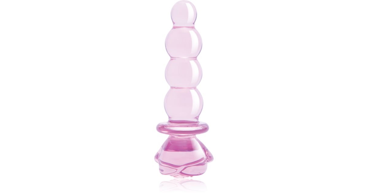 Dream Toys Glaze Glass 55 Rosebud Beaded Plug Plug Anal Notinobe