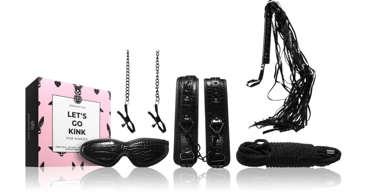 Dream Toys Pleasure Box Lets Go Kink Erotic Toy Set Uk 3222