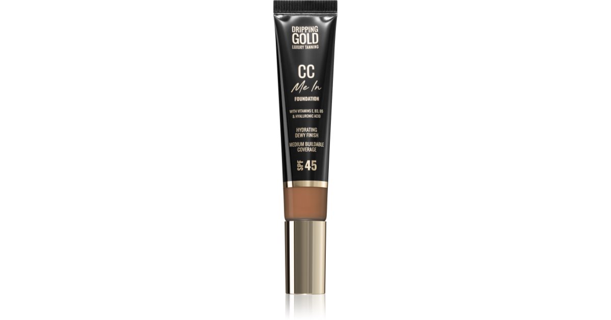 Dripping Gold CC Me In lightweight foundation SPF 45 | notino.co.uk