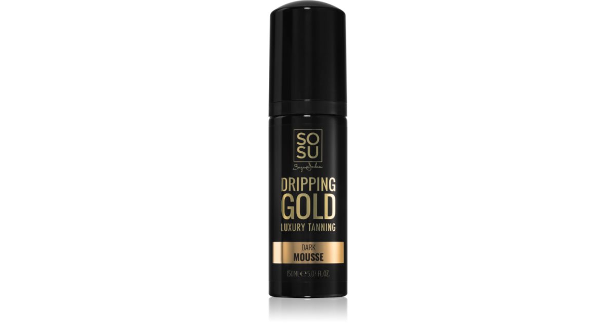 Dripping Gold Luxury Tanning Mousse Dark self-tanning mousse for deeper ...