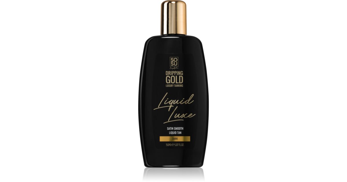 Dripping Gold Luxury Tanning Liquid Luxe self-tanning water for the ...