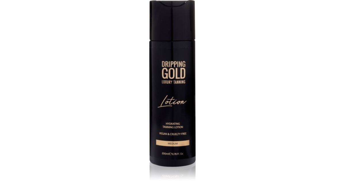 Dripping Gold Luxury Tanning Lotion moisturising tanning lotion for a ...