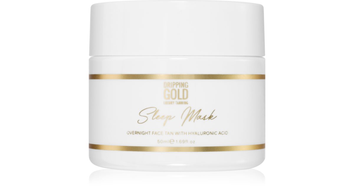Dripping Gold Sleep Mask Self-Tanning Overnight Face Mask | notino.ie