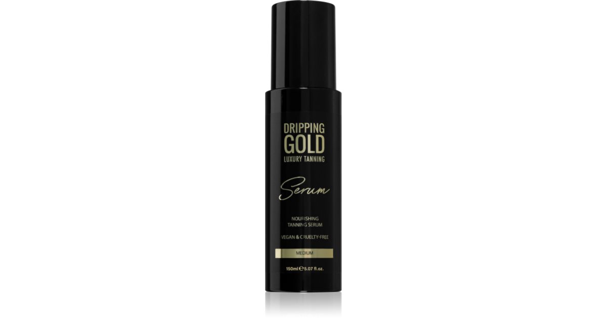 Dripping Gold Luxury Tanning Serum produit auto-bronzant corps et ...