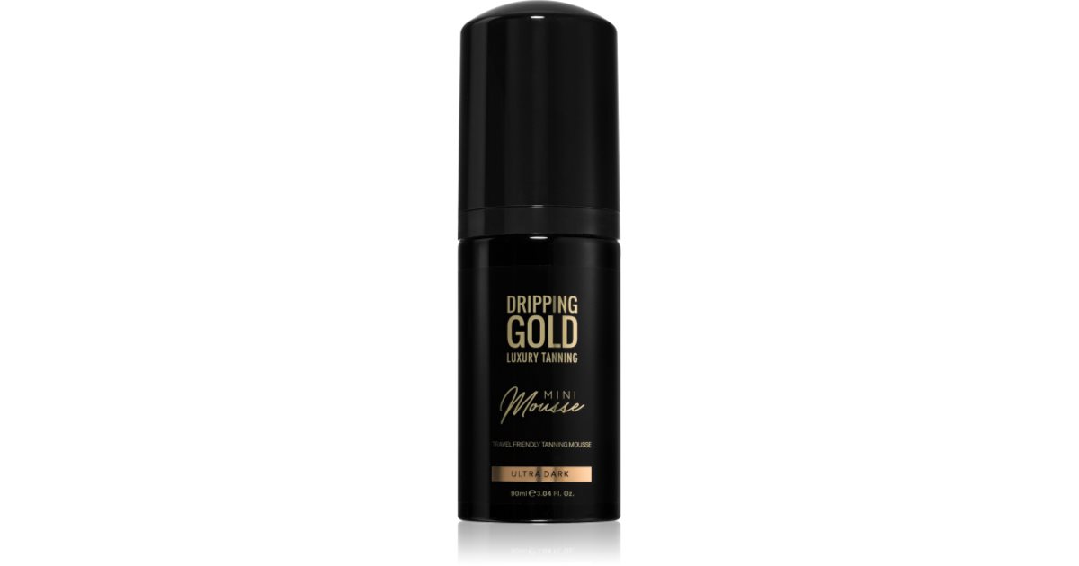 Dripping Gold Luxury Tanning Mini Mousse self-tanning mousse for the ...