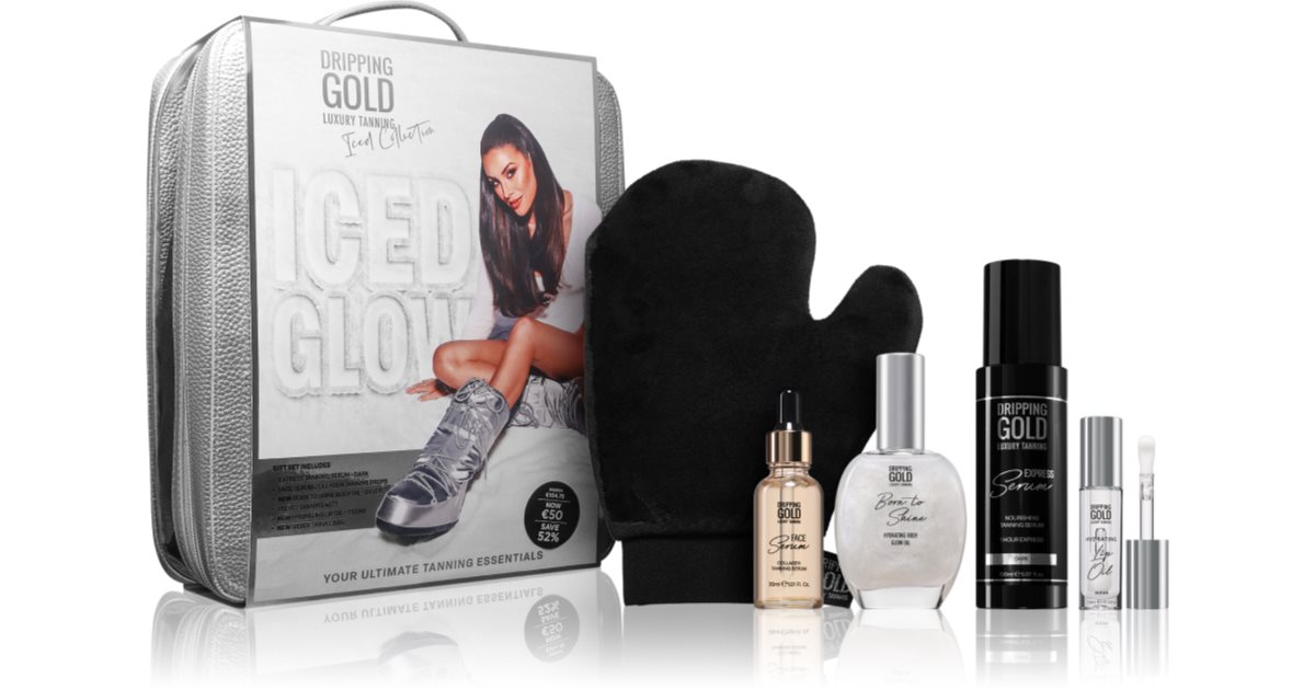 Dripping Gold Iced Glow gift set for body and face | notino.co.uk