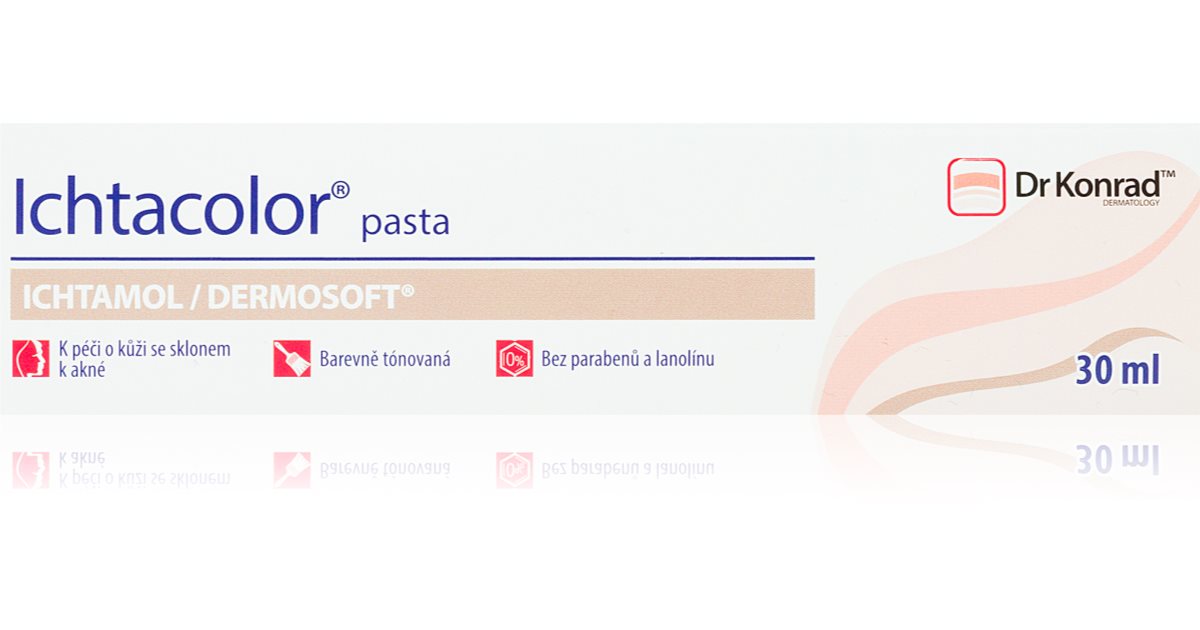 Dr Konrad Ichtacolor® pasta do skóry trądzikowej