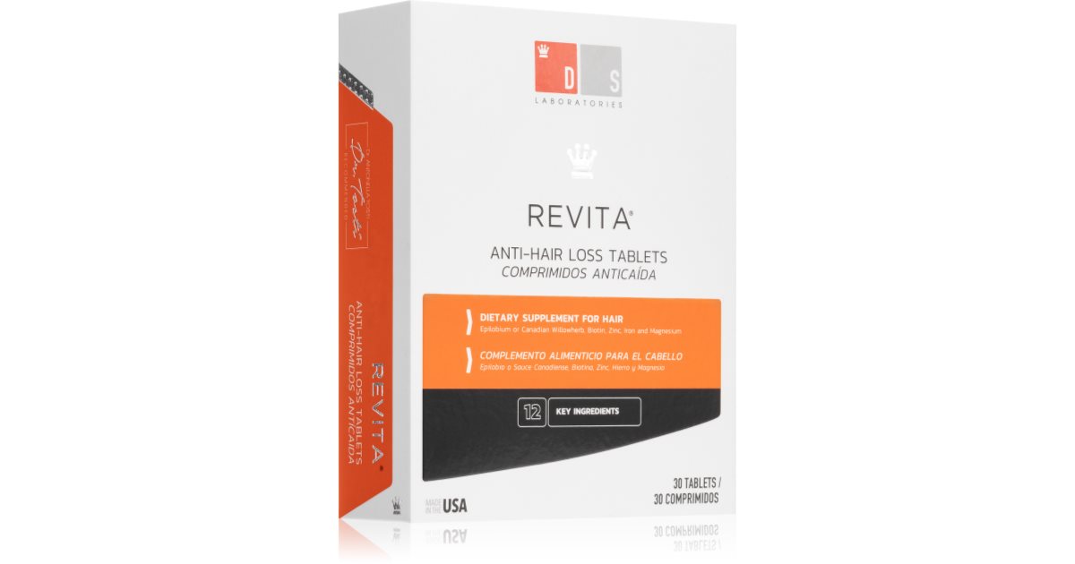 Ds Laboratories Revita Anti Hair Loss Tablety Proti Vypadávání Vlasů