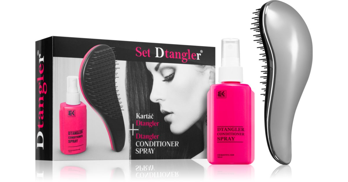 Dtangler Silver Conditioner spray set Geschenkset