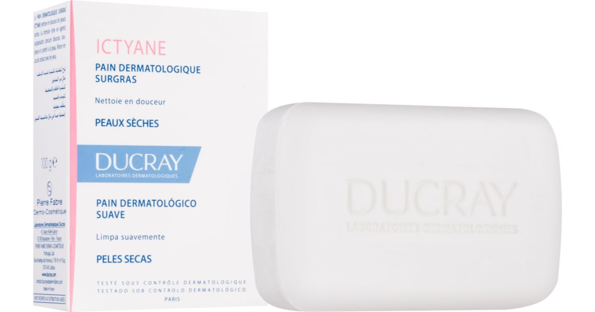 Ducray Ictyane Bar Soap for dry skin | notino.ie