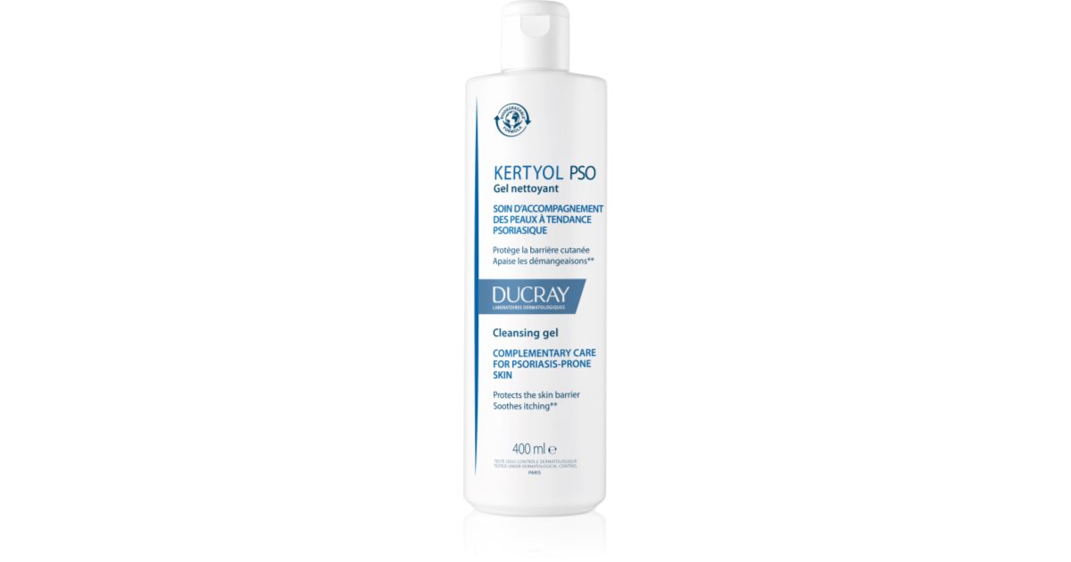 Ducray Kertyol P.S.O. gel detergente per viso e corpo per la forfora ...