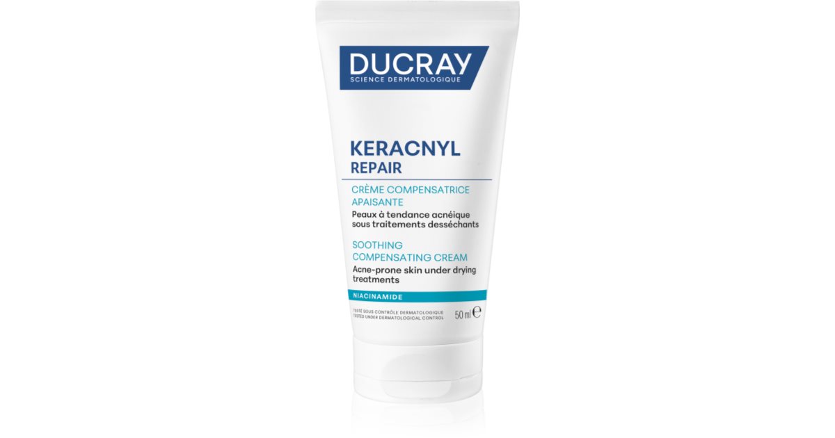Ducray Keracnyl Repair Soothing Compensating Cream soothing and ...