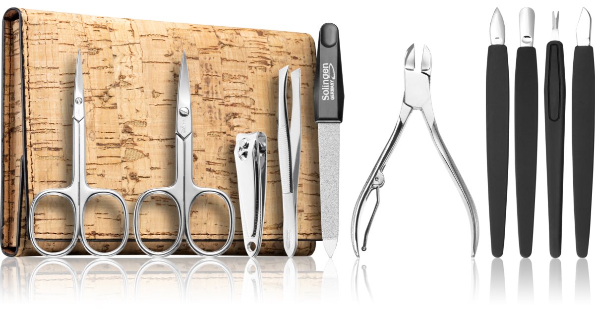 DuKaS Premium Line Solingen 252 manikyyrisetti Cork(sisältää kotelon ...