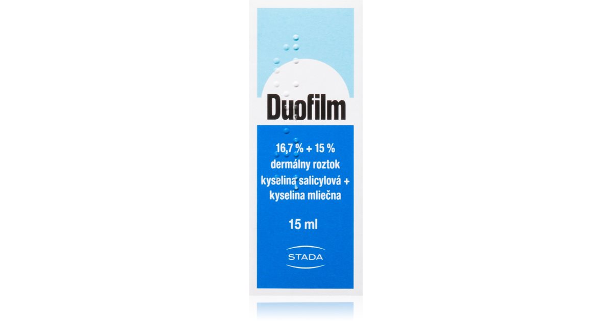 Duofilm Duofilm 167 mg/g + 150 mg/g roztok na odstránenie bradavíc ...