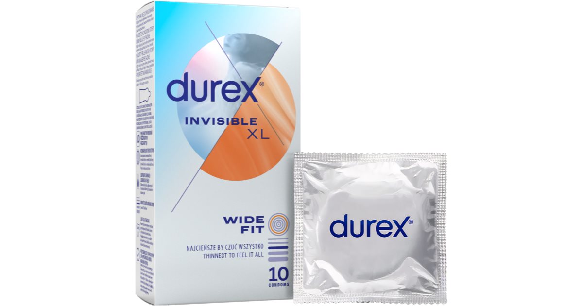 Durex Invisible XL kondomit | notino.fi