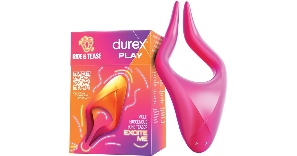 Durex Play Ride & Tease multi-erogenous zone stimulator | notino.ie