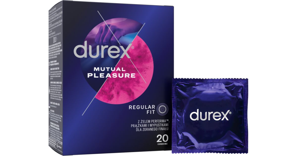 Durex Mutual Pleasure kondomer | notino.dk