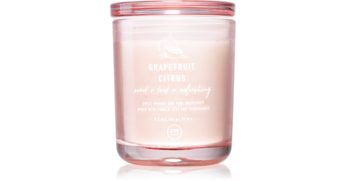 DW Home Prime Grapefruit Citrus bougie parfumée | notino.fr