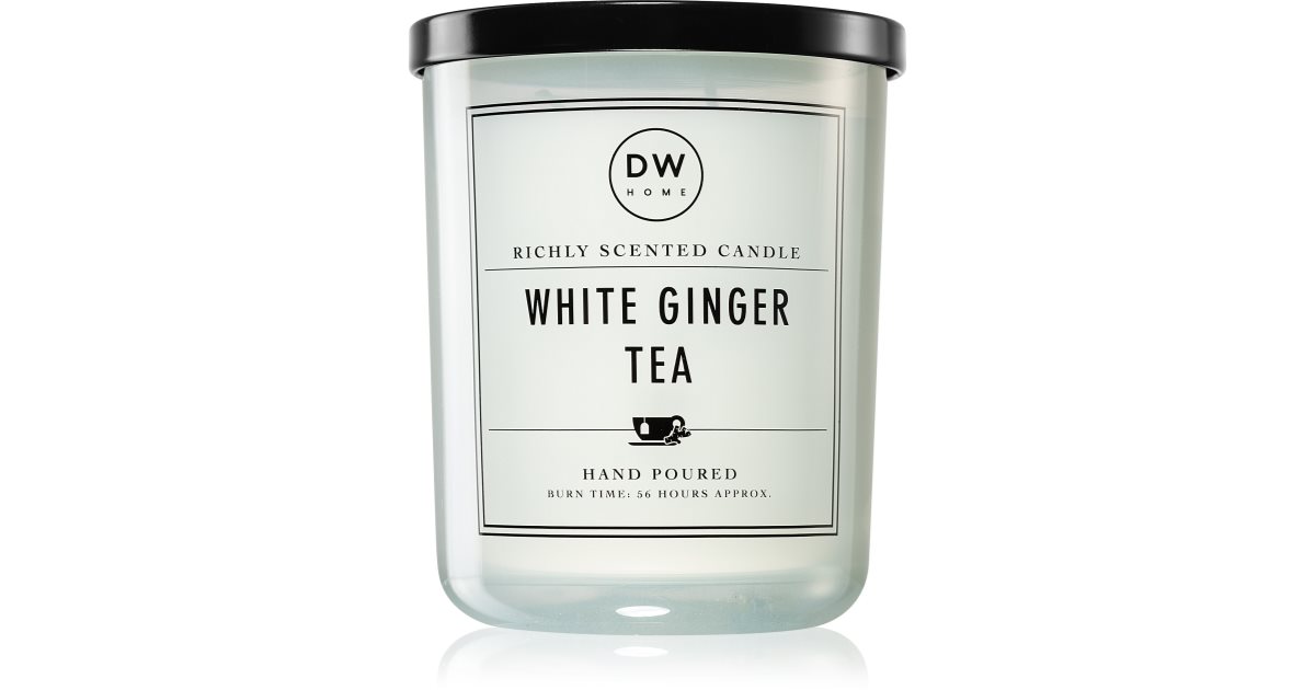DW Home Signature White Ginger Tea ароматна свещ | Аромати за дома DW ...