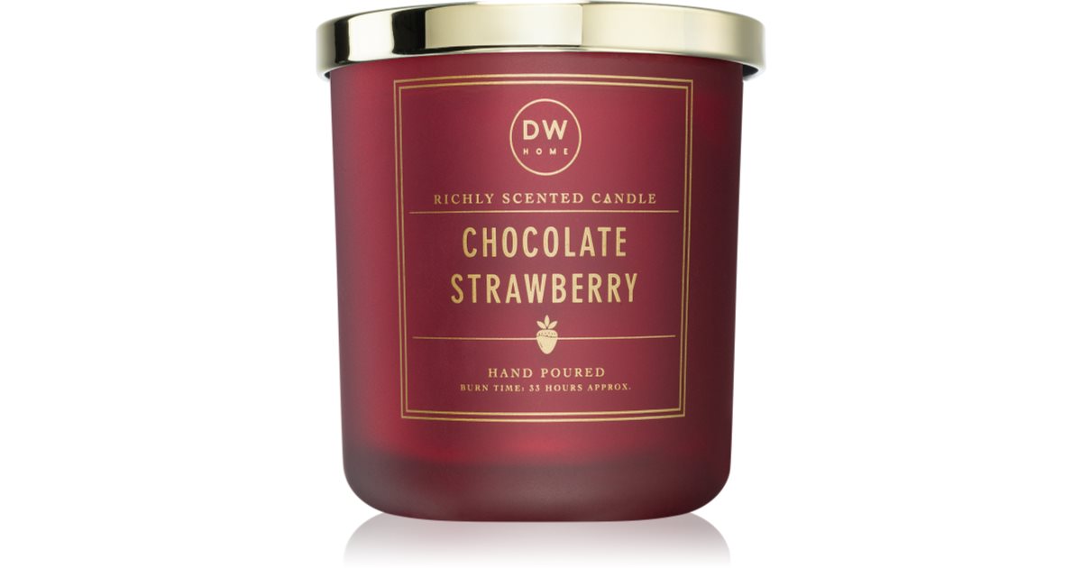DW Home Signature Chocolate Strawberry scented candle | notino.ie