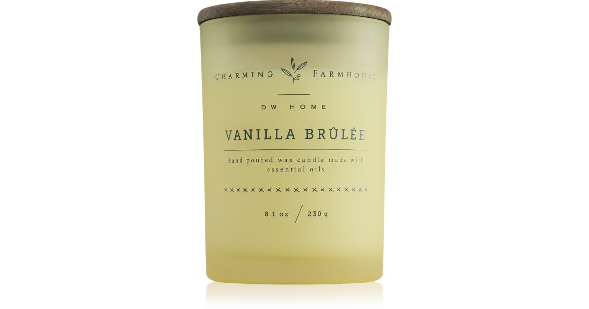 DW Home Charming Farmhouse Vanilla Brûlée duftlys | Dufte til hjemmet ...