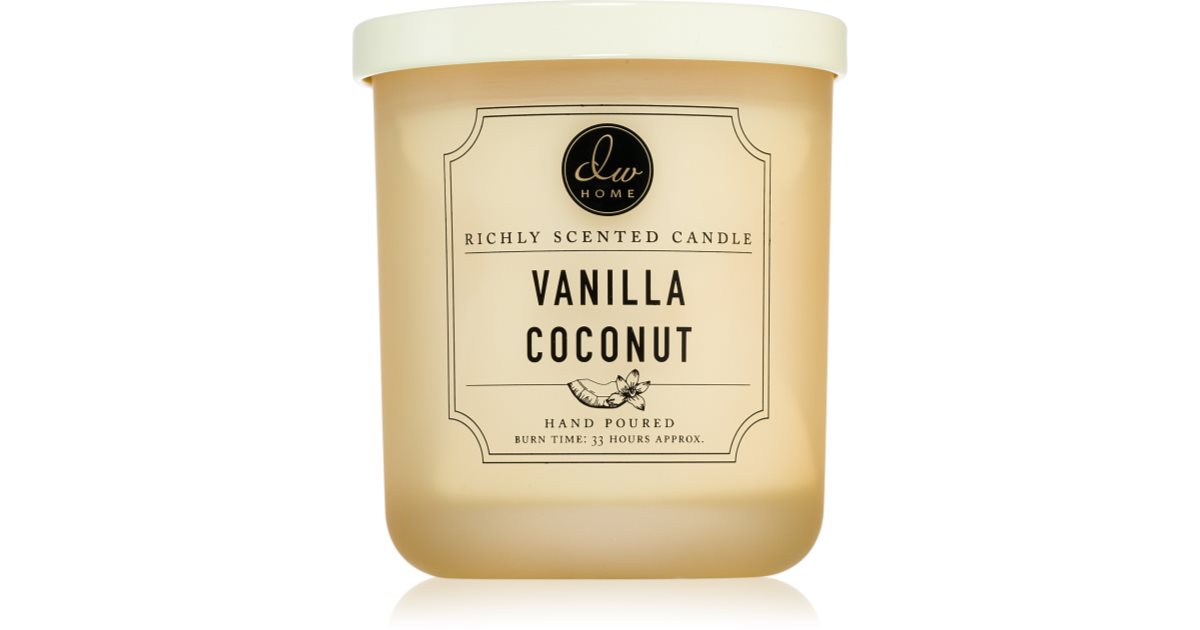 DW Home Signature Vanilla Coconut bougie parfumée | notino.fr