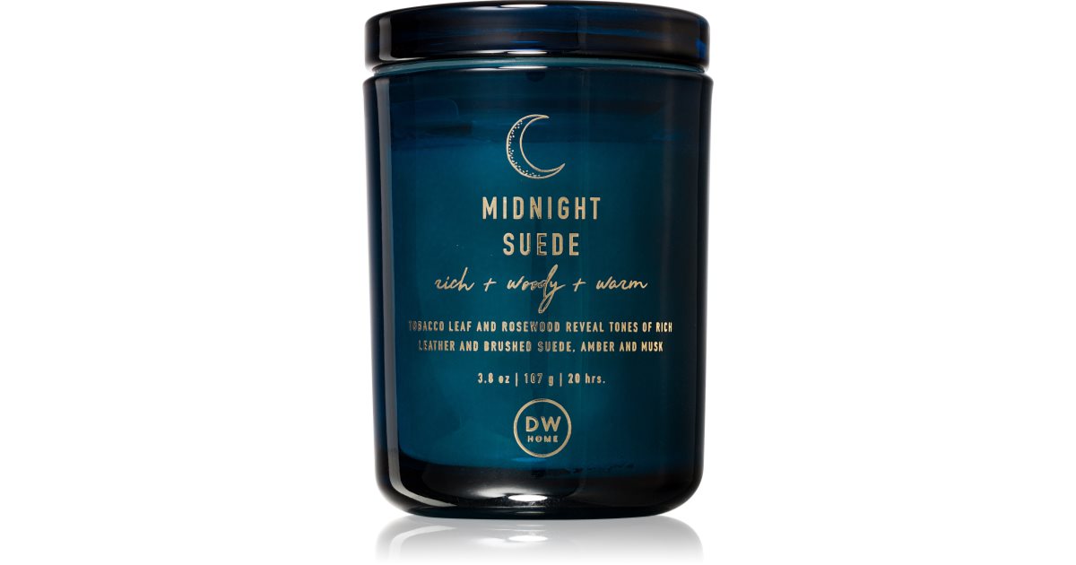 DW Home Prime Midnight Suede bougie parfumée | notino.fr