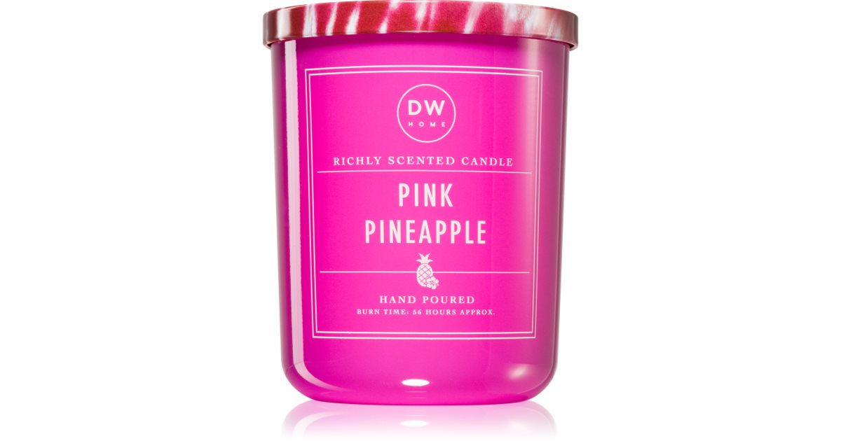 DW Home Signature Pink Pineapple bougie parfumée | notino.fr