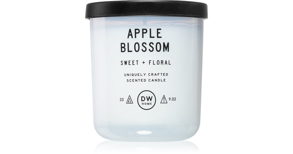 DW Home Text Apple Blossom bougie parfumée | notino.fr