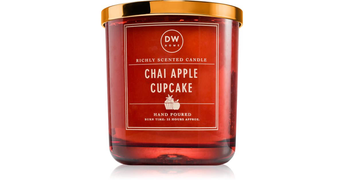 DW Home Signature Chai Apple Cupcake ароматна свещ | Аромати за дома DW ...