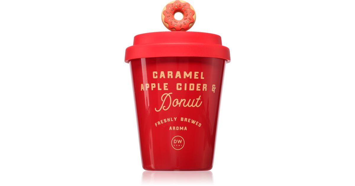 DW Home Cup Of Joe Caramel Apple Cider & Donut scented candle | notino.ie