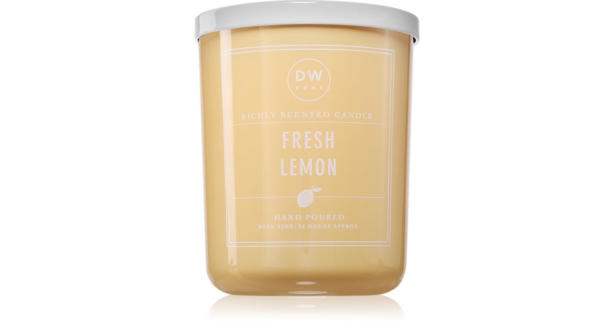 DW Home Signature Fresh Lemon scented candle | notino.co.uk