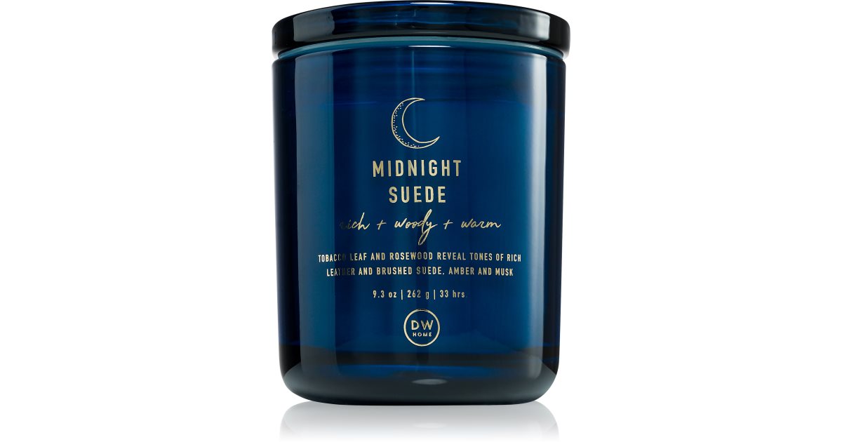 DW Home Prime Midnight Suede bougie parfumée | notino.fr